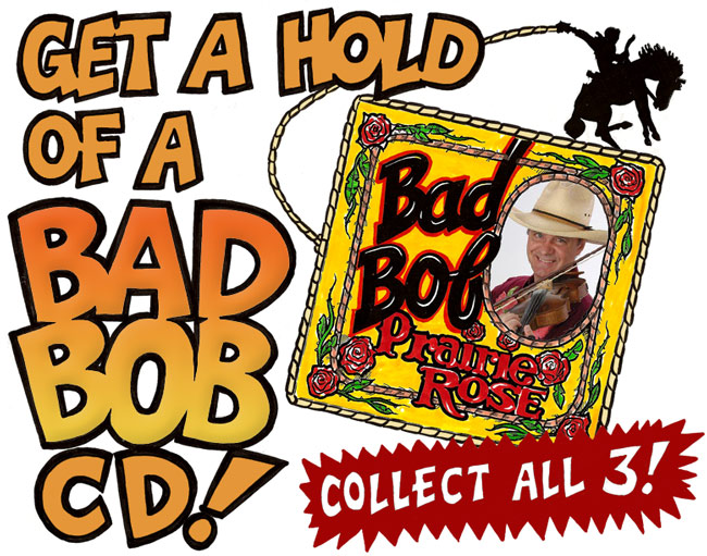 Bad Bob Rohan - Western Swing, Hot Fiddle and Cool Cartoons